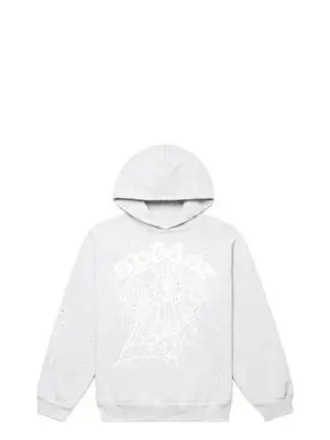 Sp5der Aop Web Hoodie - Heather Grey | Editorialist